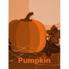 A Green Pumpkin Poster That Makes A Wonderful Autumn Wall Decor • KBM ...