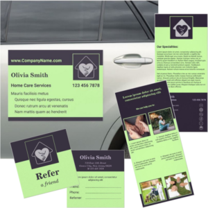 Professional Home Care Business Card • KBM D3signs