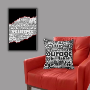 9 Black And White Wall Decoration Ideas For The Living Room • KBM D3signs