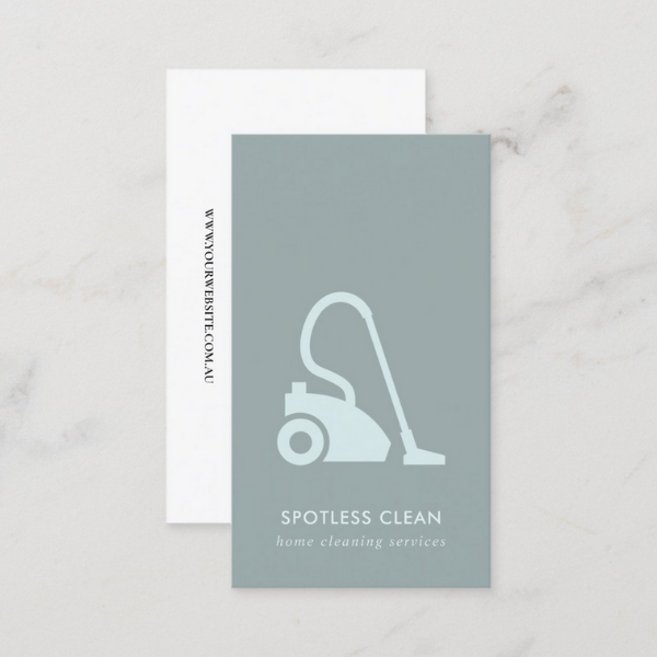 Cleaning Service Business Cards • KBM D3signs