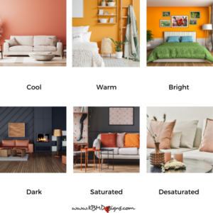 Different Shades Of Orange In Interior Design • KBM D3signs