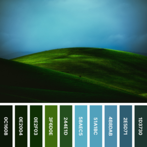 Blue and Green Color Palette Unleashing Its Beauty in Your Home • KBM ...