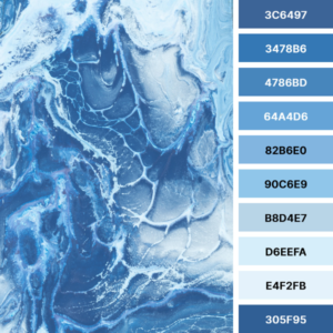 Blue and White Color Palette Transform Your Home • KBM D3signs