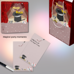 A Magic Show Birthday Party Makes For Spellbinding Fun • KBM D3signs