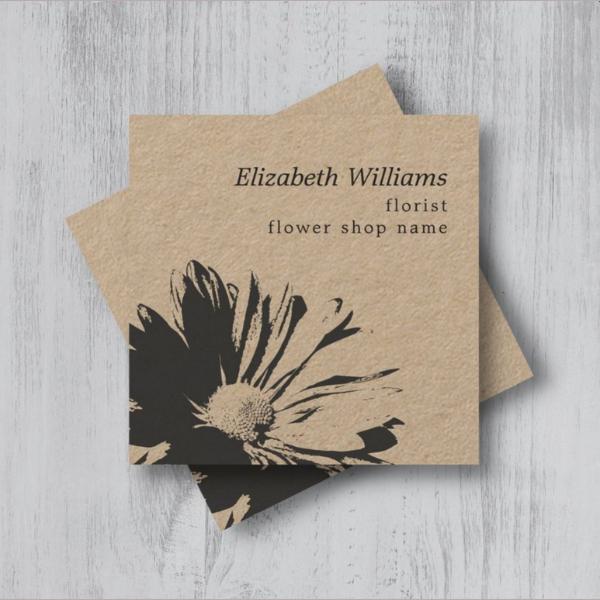 Florist Business Card Template • KBM D3signs