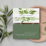 Florist Business Card Template • KBM D3signs