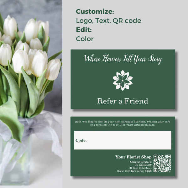 Refer a Friend Cards The Magic of in Person Recommendations • KBM D3signs