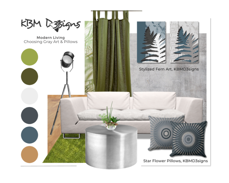 Gray Wall Art: Elevate Your Home Decor With Subtle Sophistication • KBM ...