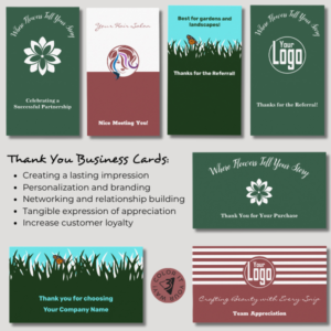 Small Business Thank You Cards, the Power of Gratitude • KBM D3signs