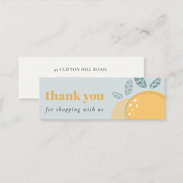 Thank You Business Cards What Are They & How To Use Them? • KBM D3signs