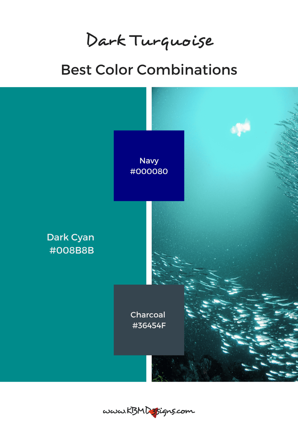 Diving into the Different Shades of Turquoise Color • KBM D3signs