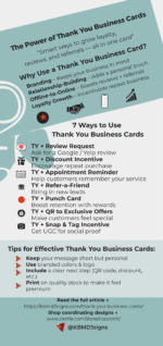 Thank You Business Cards What Are They & How To Use Them? • KBM D3signs