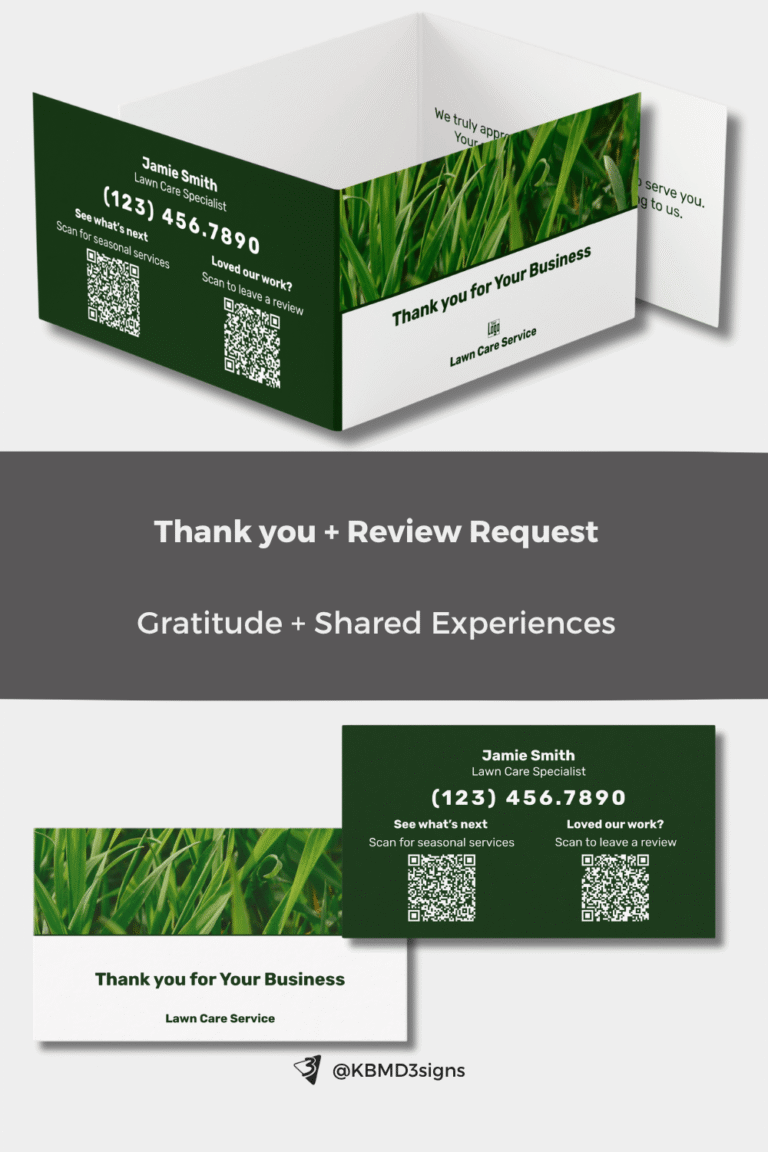 Thank You Business Cards What Are They & How To Use Them? • KBM D3signs